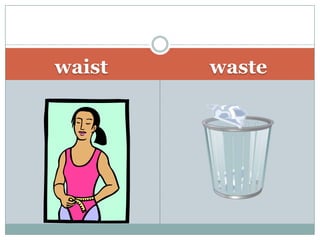 Homophones | PPTX