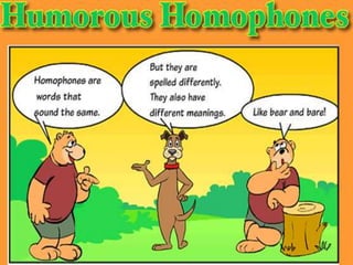 Homophones | PPT