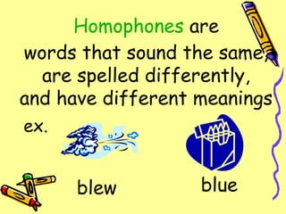 Homophones | PPT