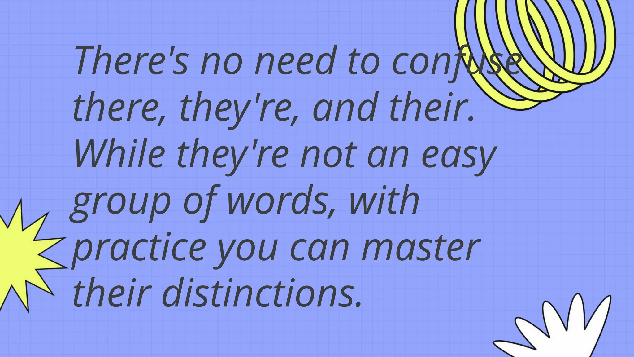 Homophones and Different Examples (There, They're Their, Your, You're ...