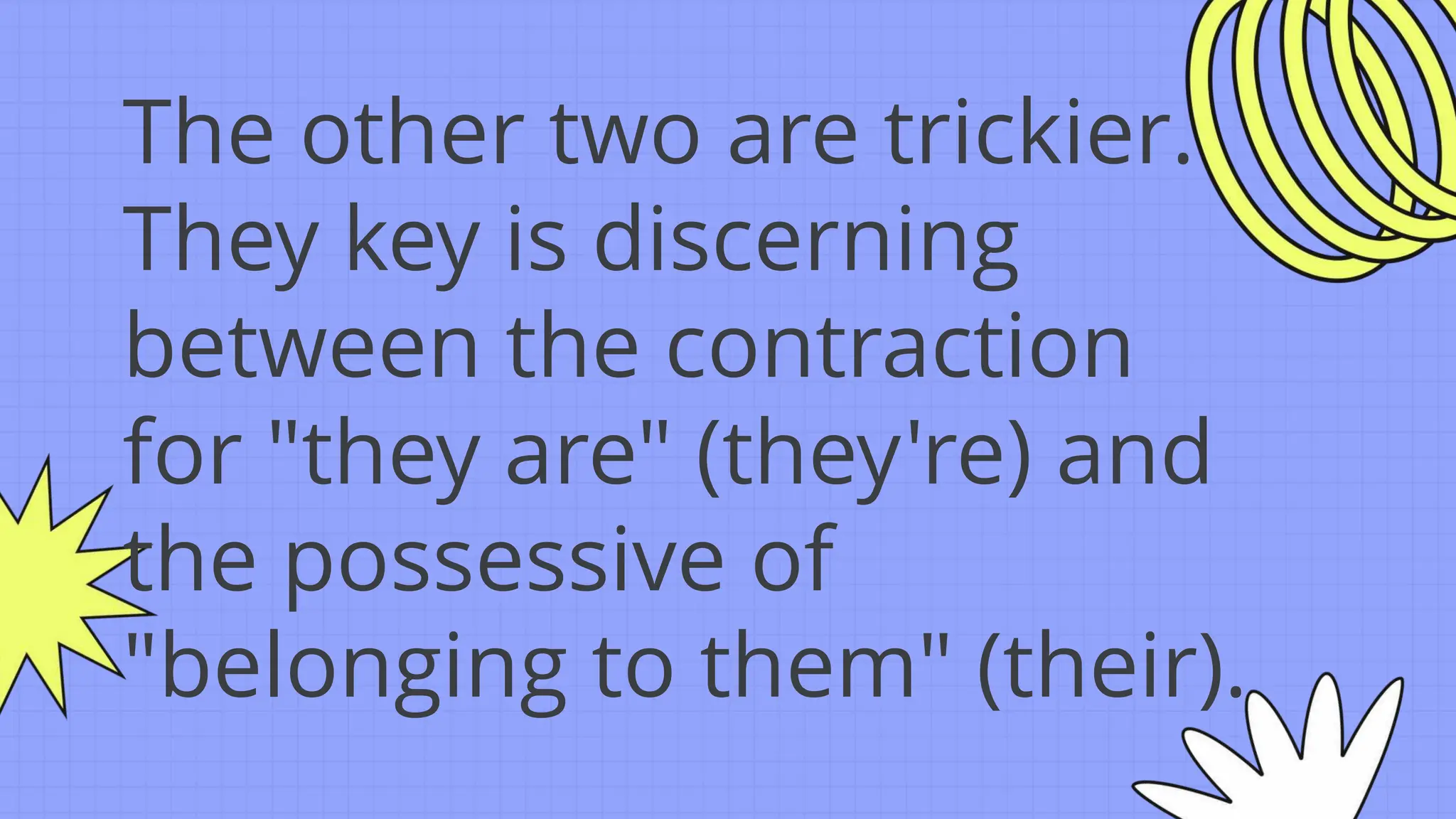 Homophones and Different Examples (There, They're Their, Your, You're ...