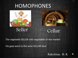 Homophones 32 words | PPT