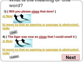 Homophones and homographs | PPTX