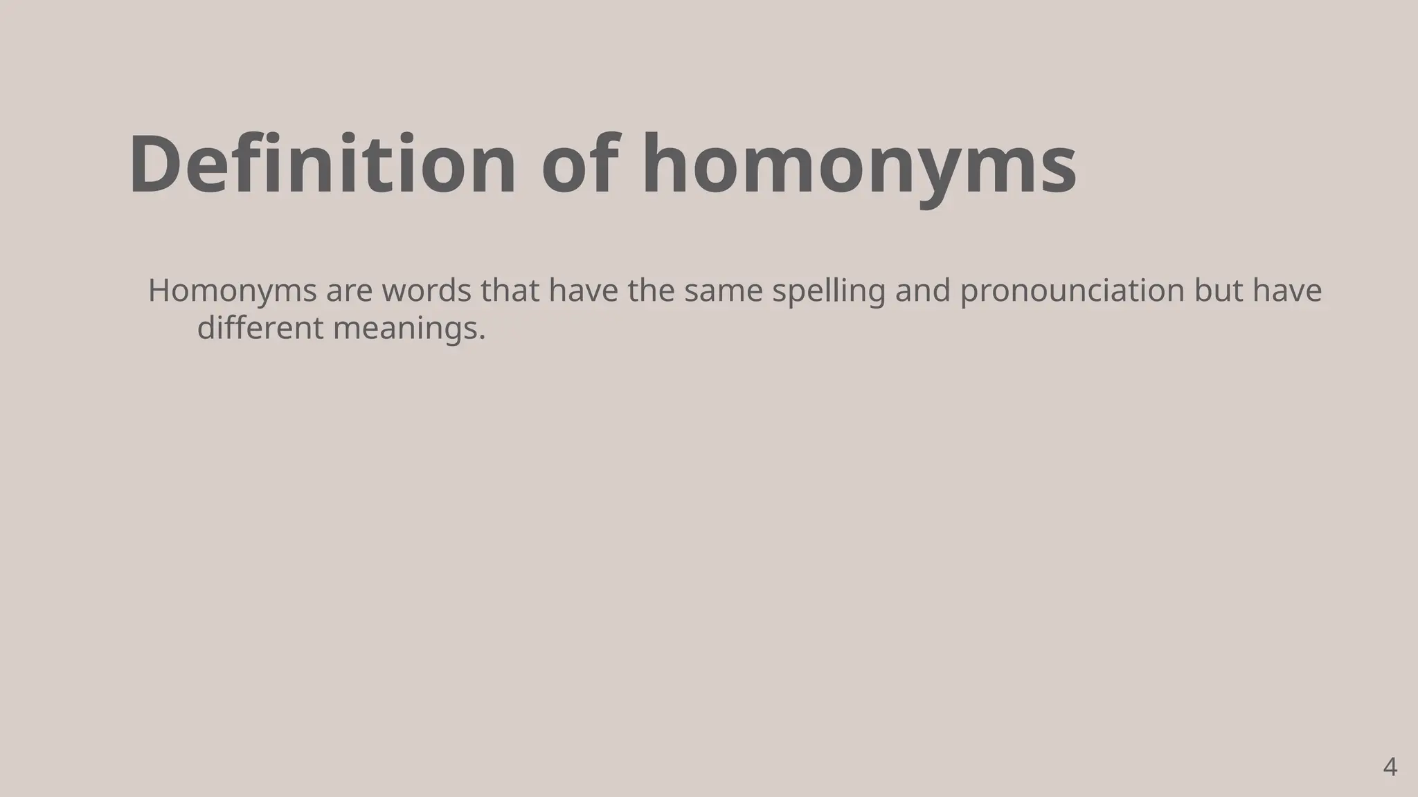 homophones and homonyms.pptx to help uunderstand homonyms | PPTX