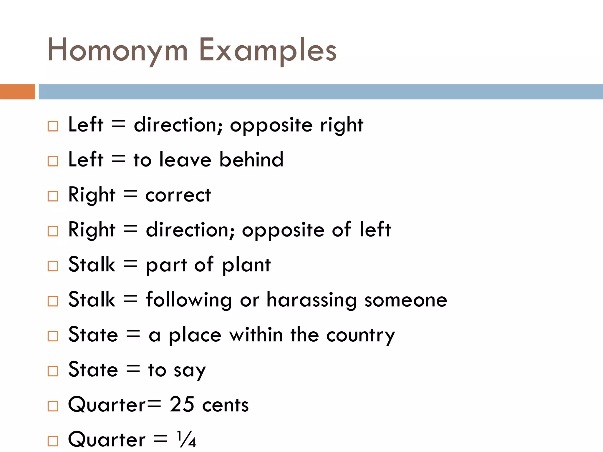 Homographs homophones and homonyms list in PDF. | PDF