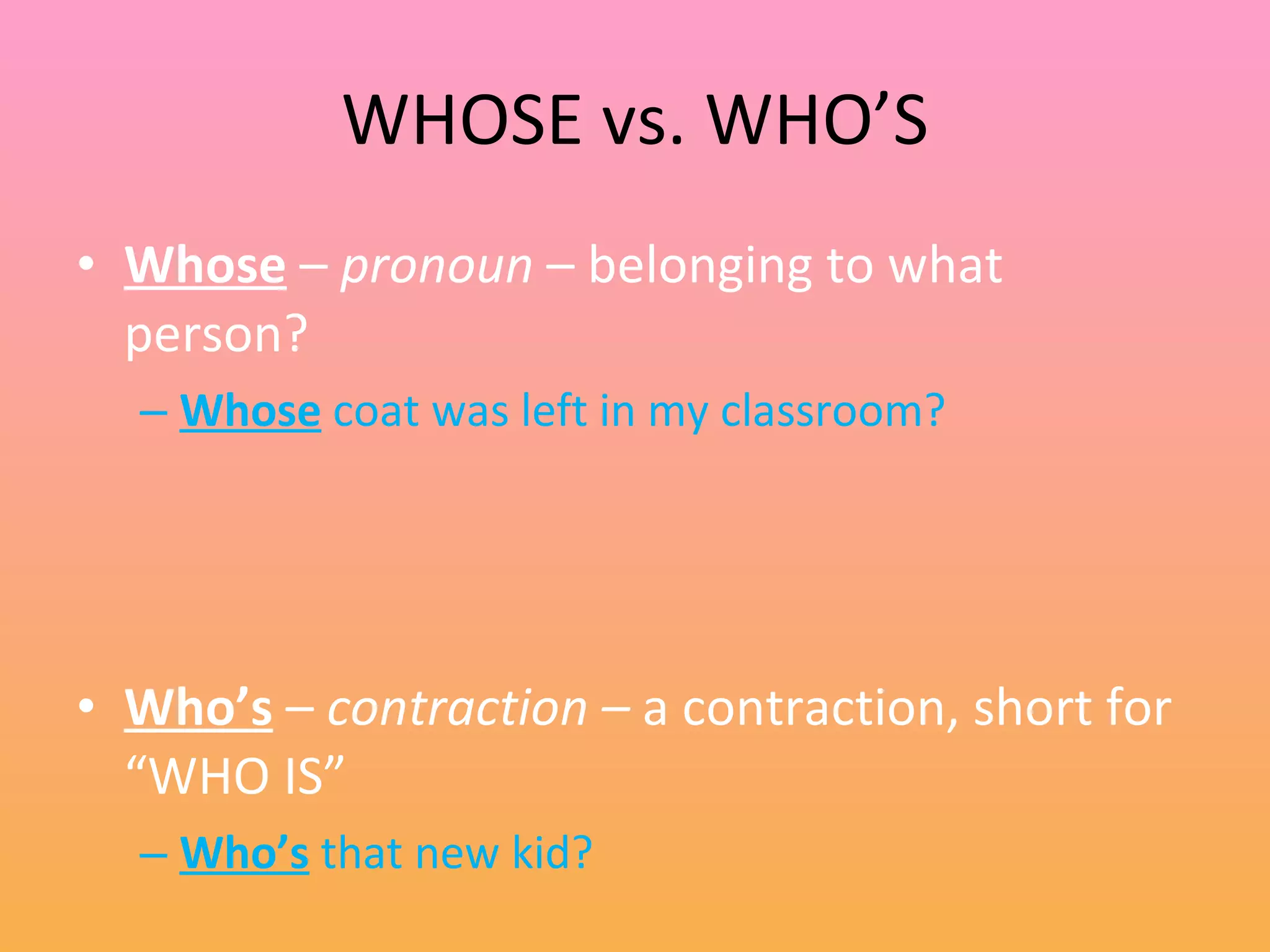 Homophones Powerpoint | PPT