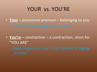Homophones Powerpoint | PPT