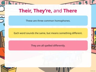 Homophones PowerPointingrammarelaclass.pptx