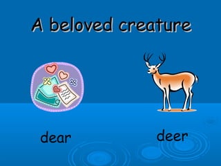 Homophones show | PPT