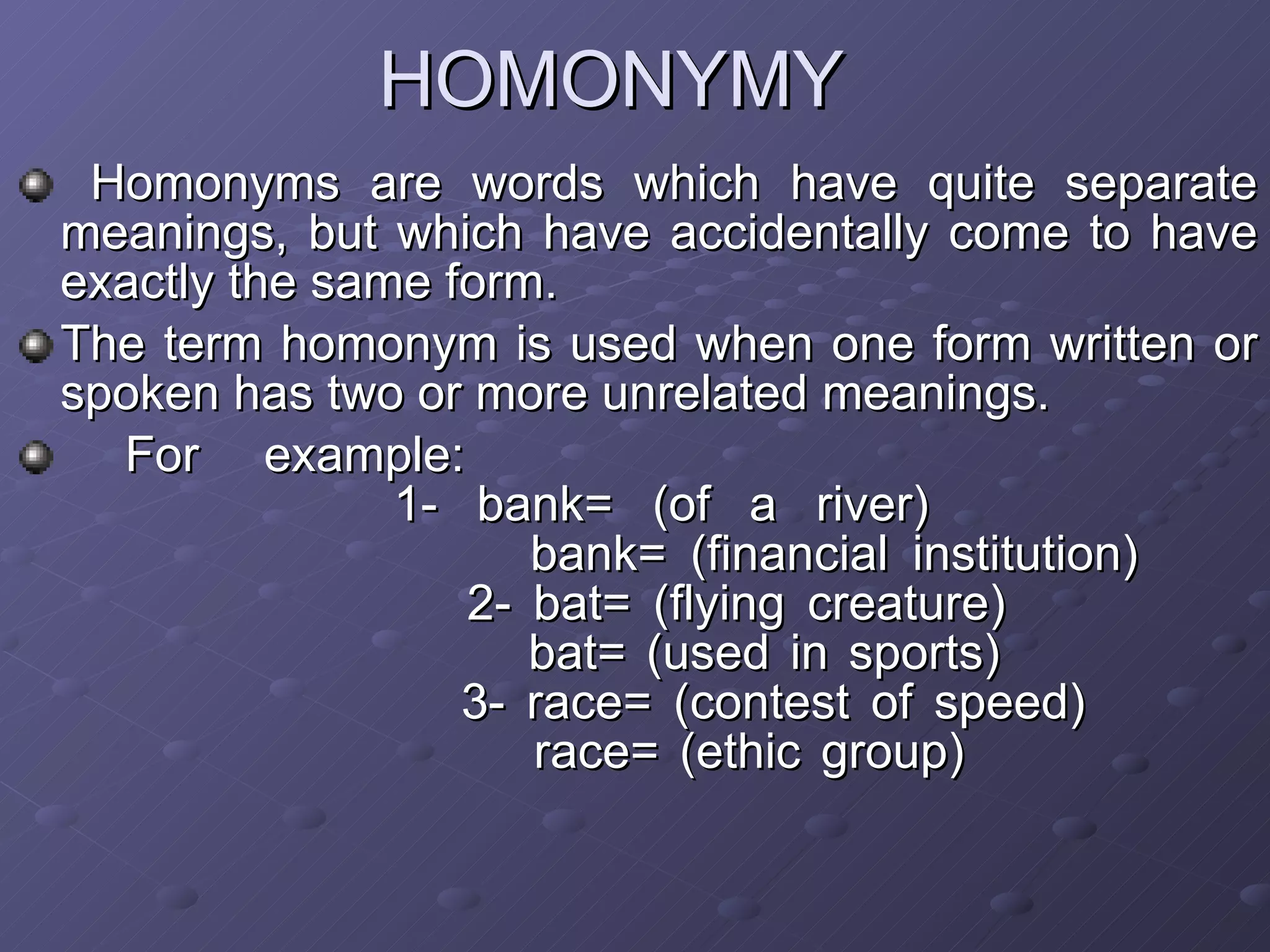 Homophony By Asif | PPT