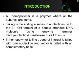 HOMOPOLYMER TAILING.pptx