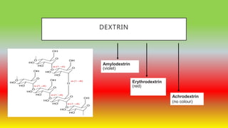 Structure and properties of Homopolysaccharides | PPTX