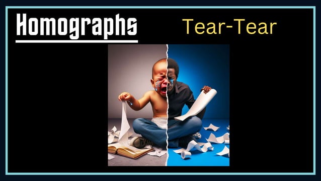 Homonyms, homophones,homographs nglish ppt | PPTX