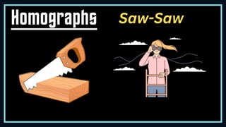 Homonyms, homophones,homographs nglish ppt | PPTX