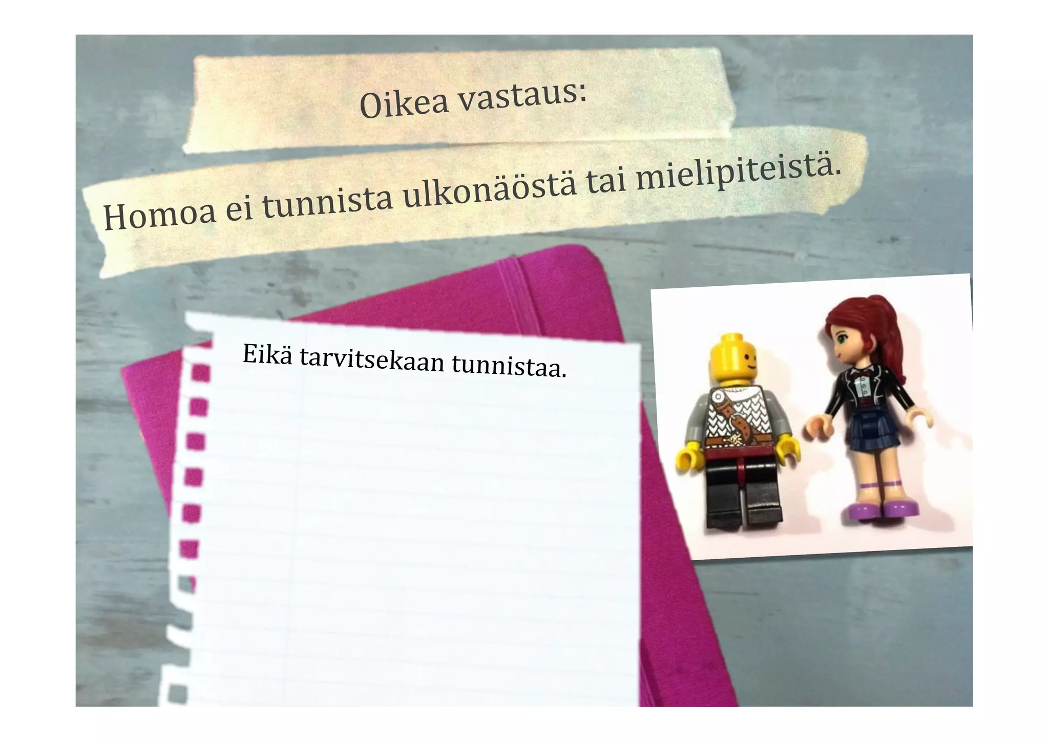 Katleena-tädin puuhanurkka: Mistä tunnistaa homon? | PPT