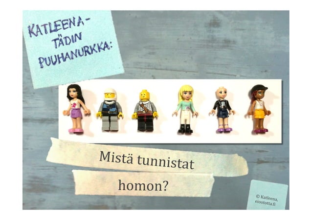 Katleena-tädin puuhanurkka: Mistä tunnistaa homon? | PPT