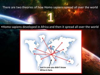 Homo sapiens presentation 6F | PPTX