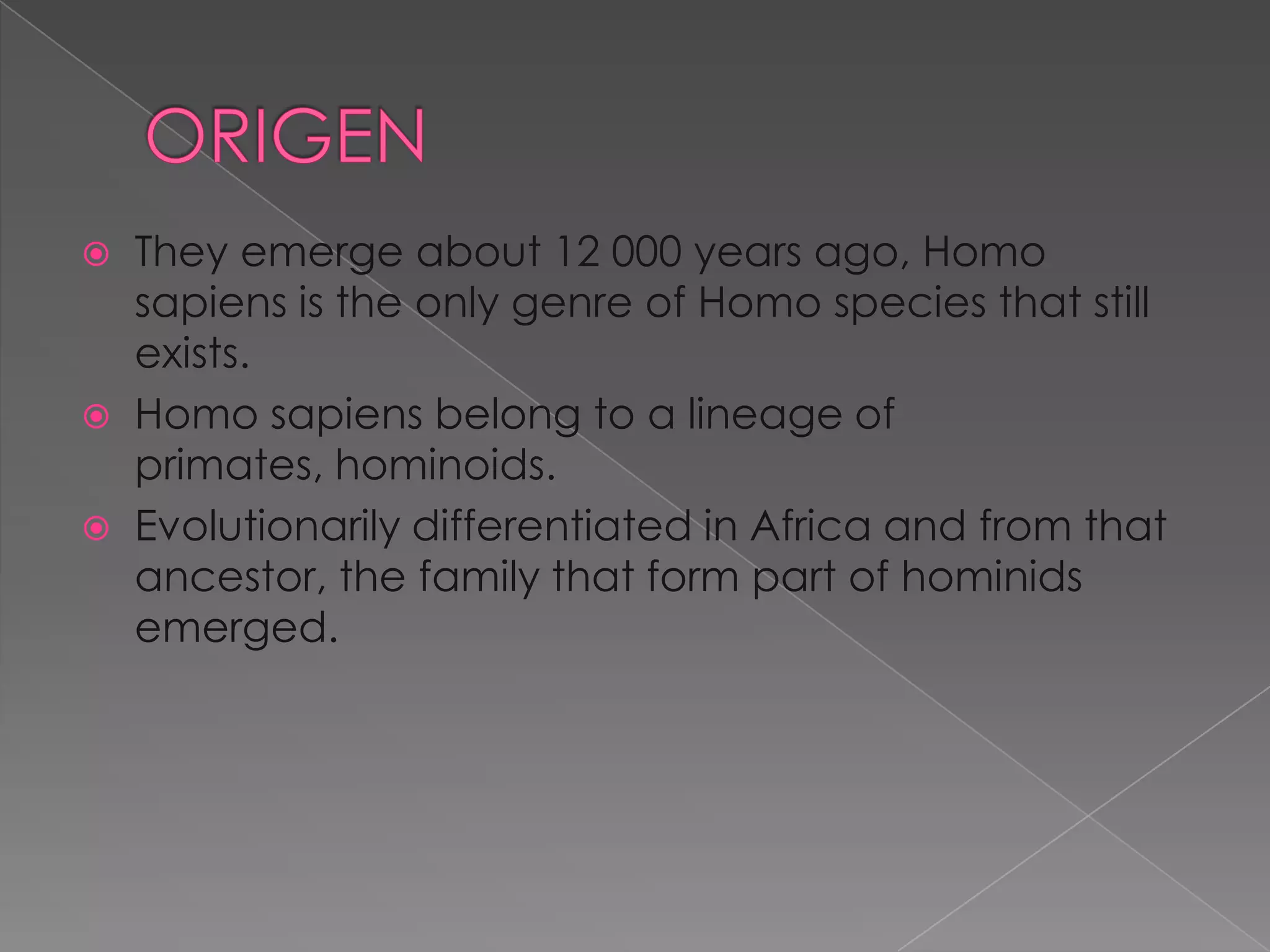 Homo sapiens sapiens | PPTX