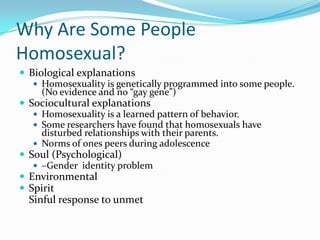 Homosexual | PPTX