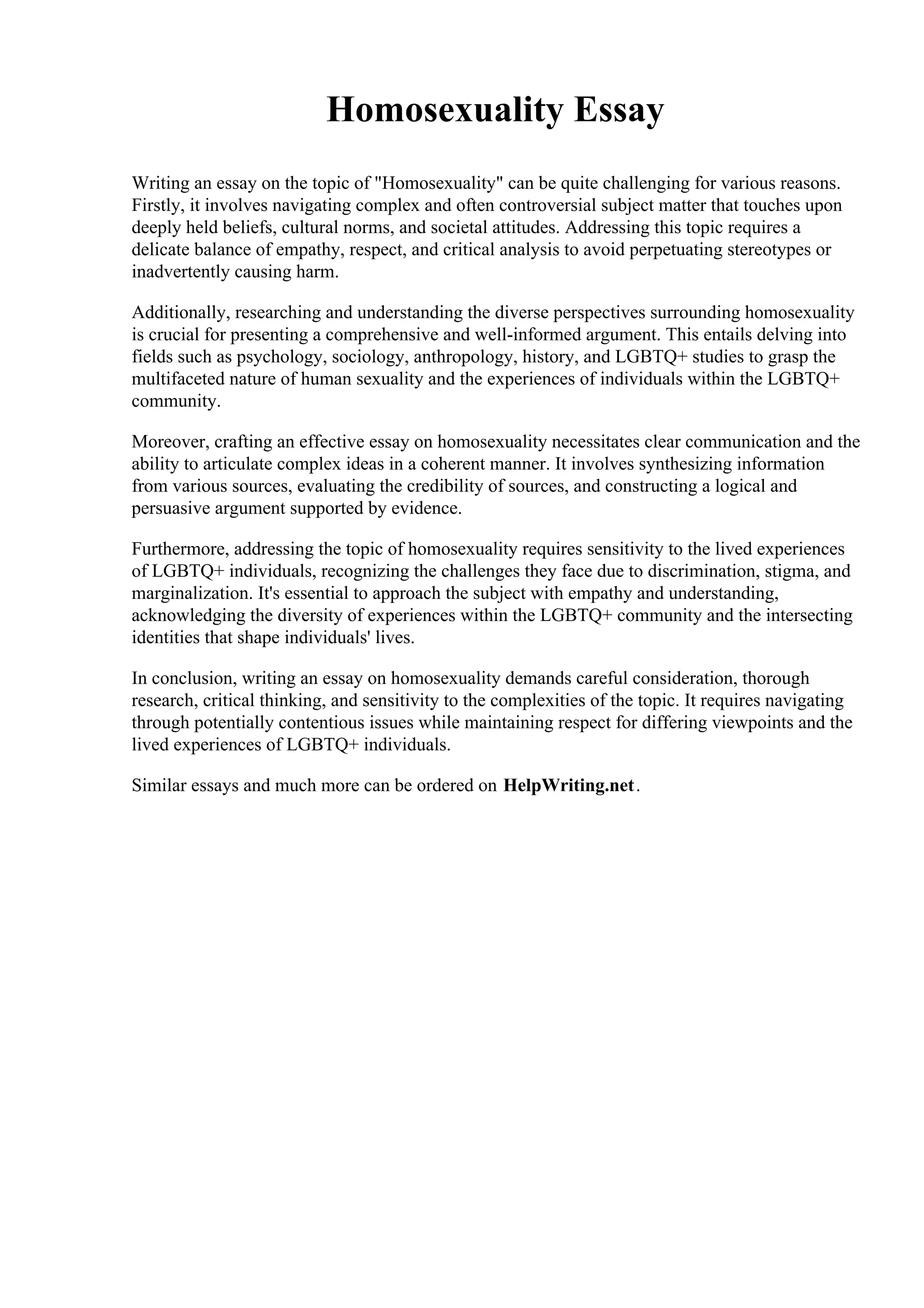 Homosexuality Essay.pdf