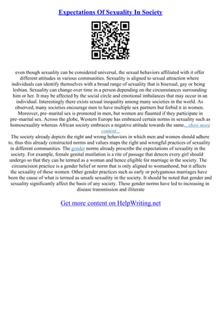 Homosexuality Essays | PDF