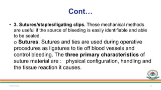 Homostasis in Orthopedic Surgery Draft.pptx