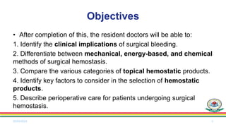 Homostasis in Orthopedic Surgery Draft.pptx