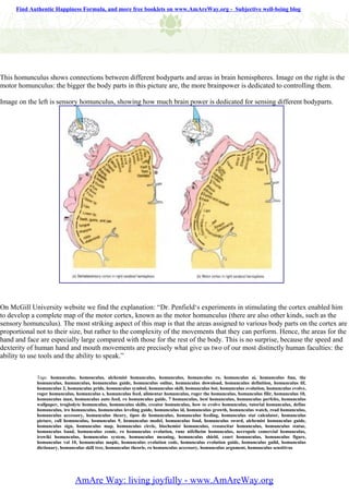 Homunculus | PDF | Free Download