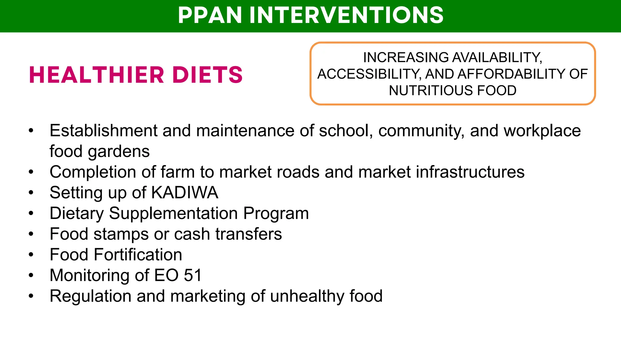 Hon. Dayanghirang [NNC] List of PPAN 2023-2028 Priority Areas_ManOps ...