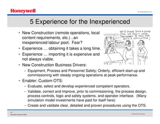 7 Reason to Justify an Operator Training Simulator | PDF
