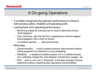 7 Reason to Justify an Operator Training Simulator | PDF