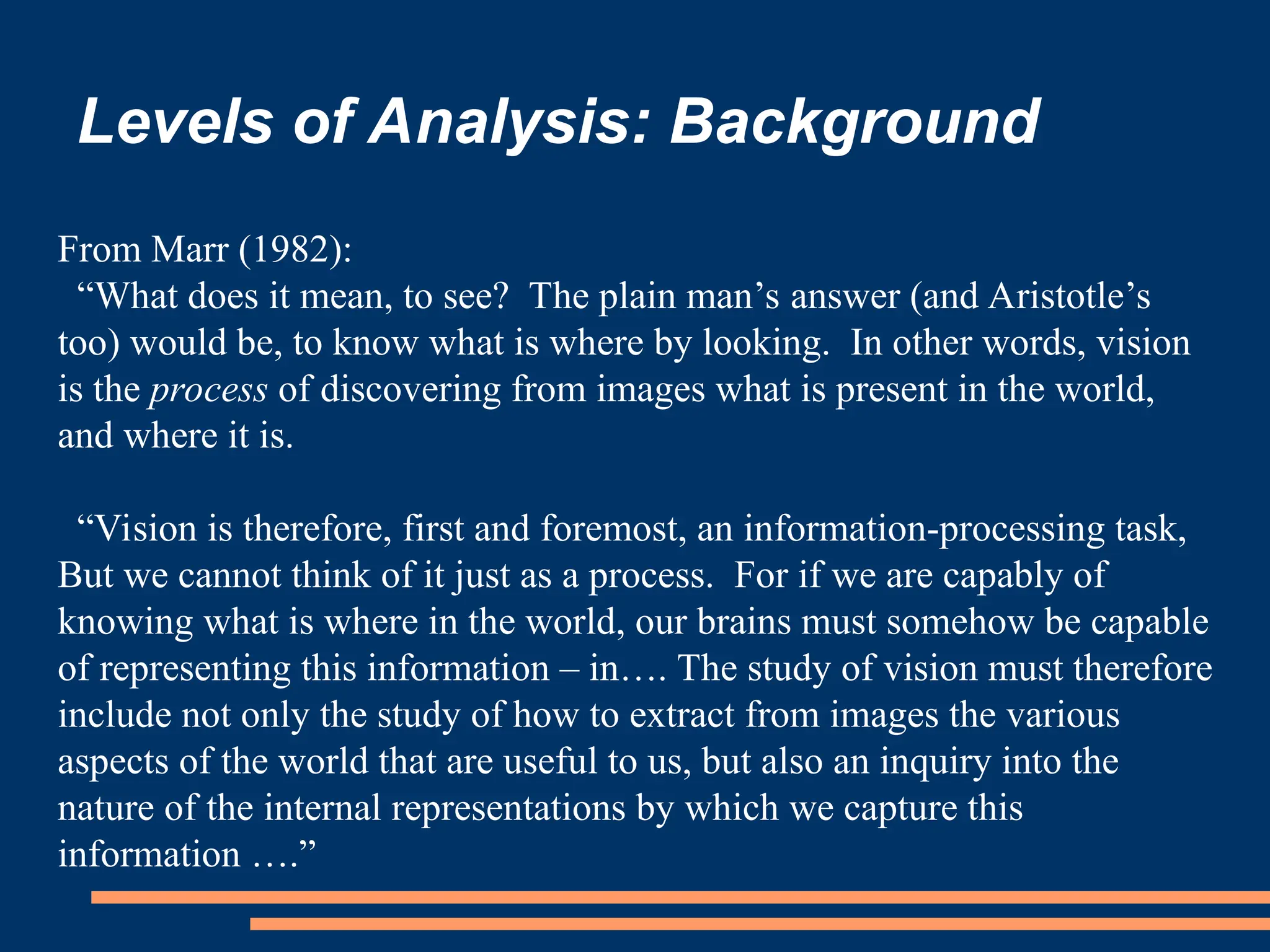 Overview and history of cognitive science | PPT