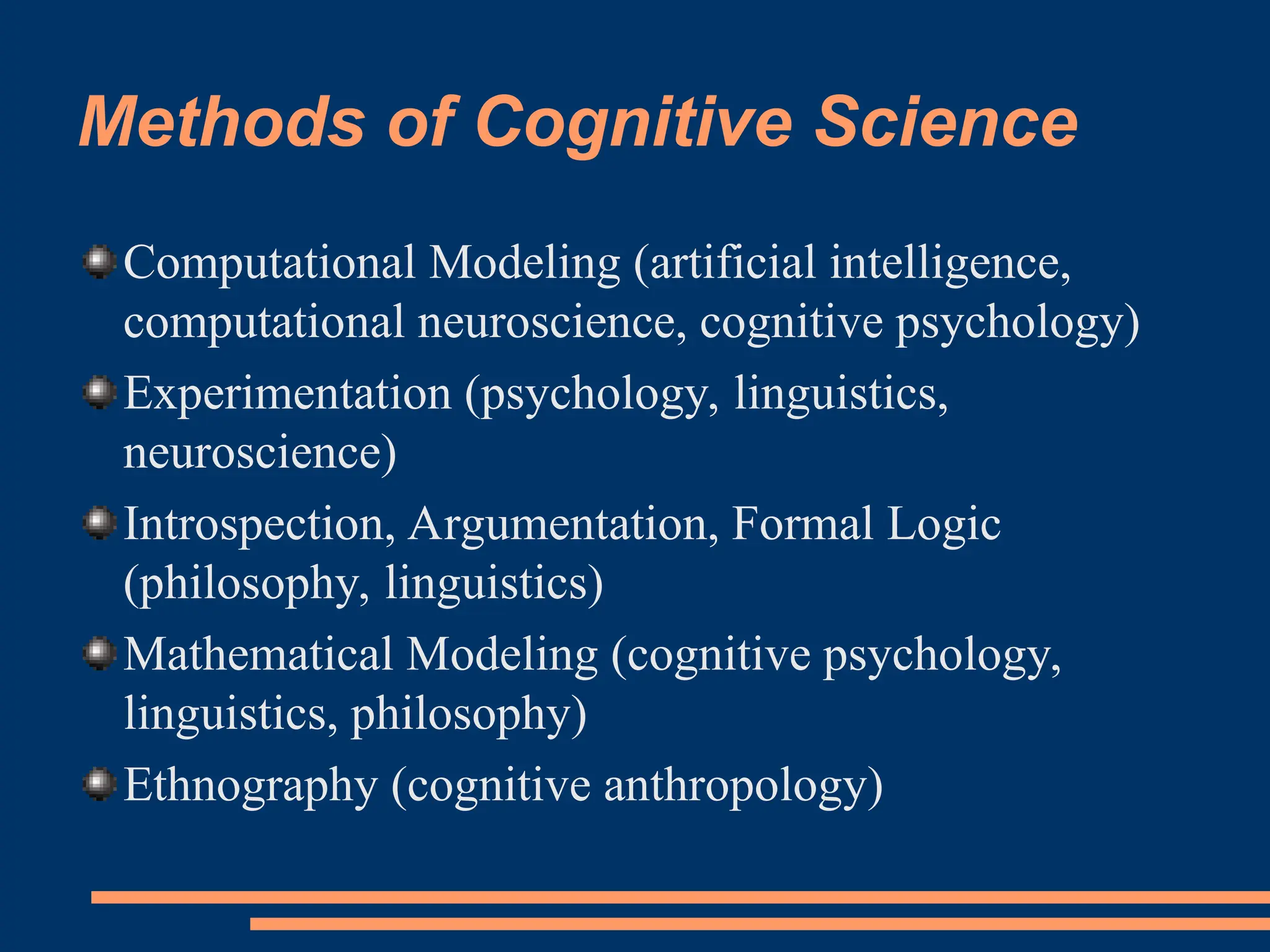Overview and history of cognitive science | PPT