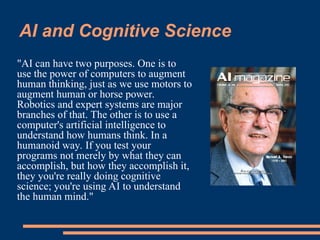 Overview and history of cognitive science | PPT
