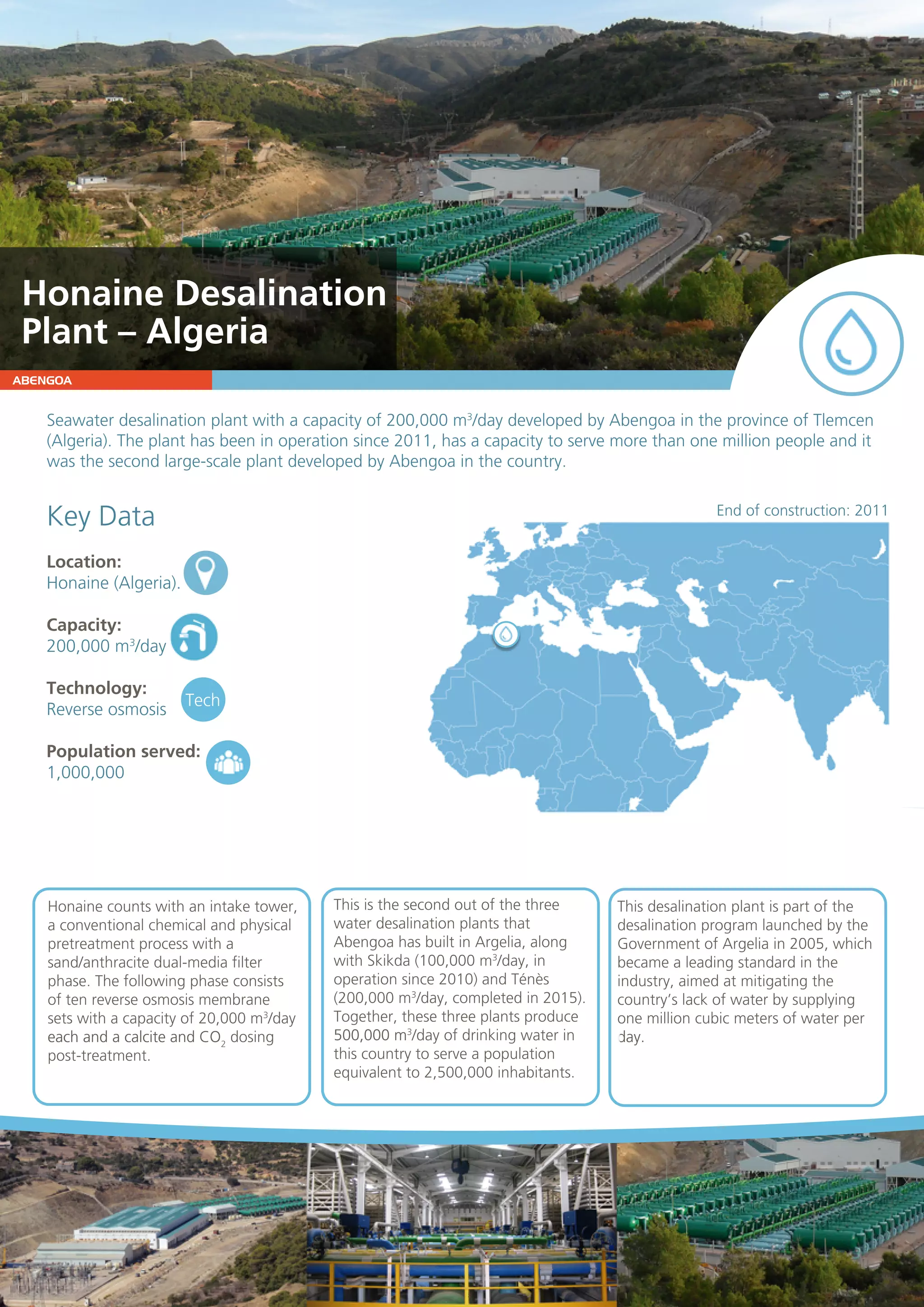 Honaine desalination plant | PDF