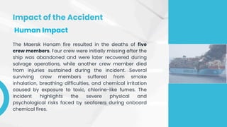 The Maersk Honam Explosion and Fire (2018): Causes, Impacts, and Safety ...