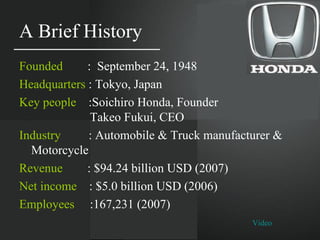 Honda | PPT