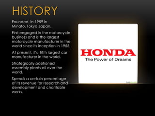 Honda | PPTX