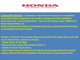 Honda | PPTX