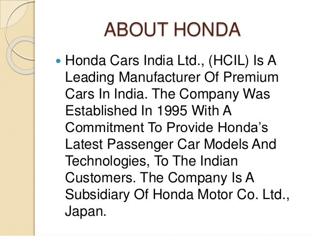 Honda
