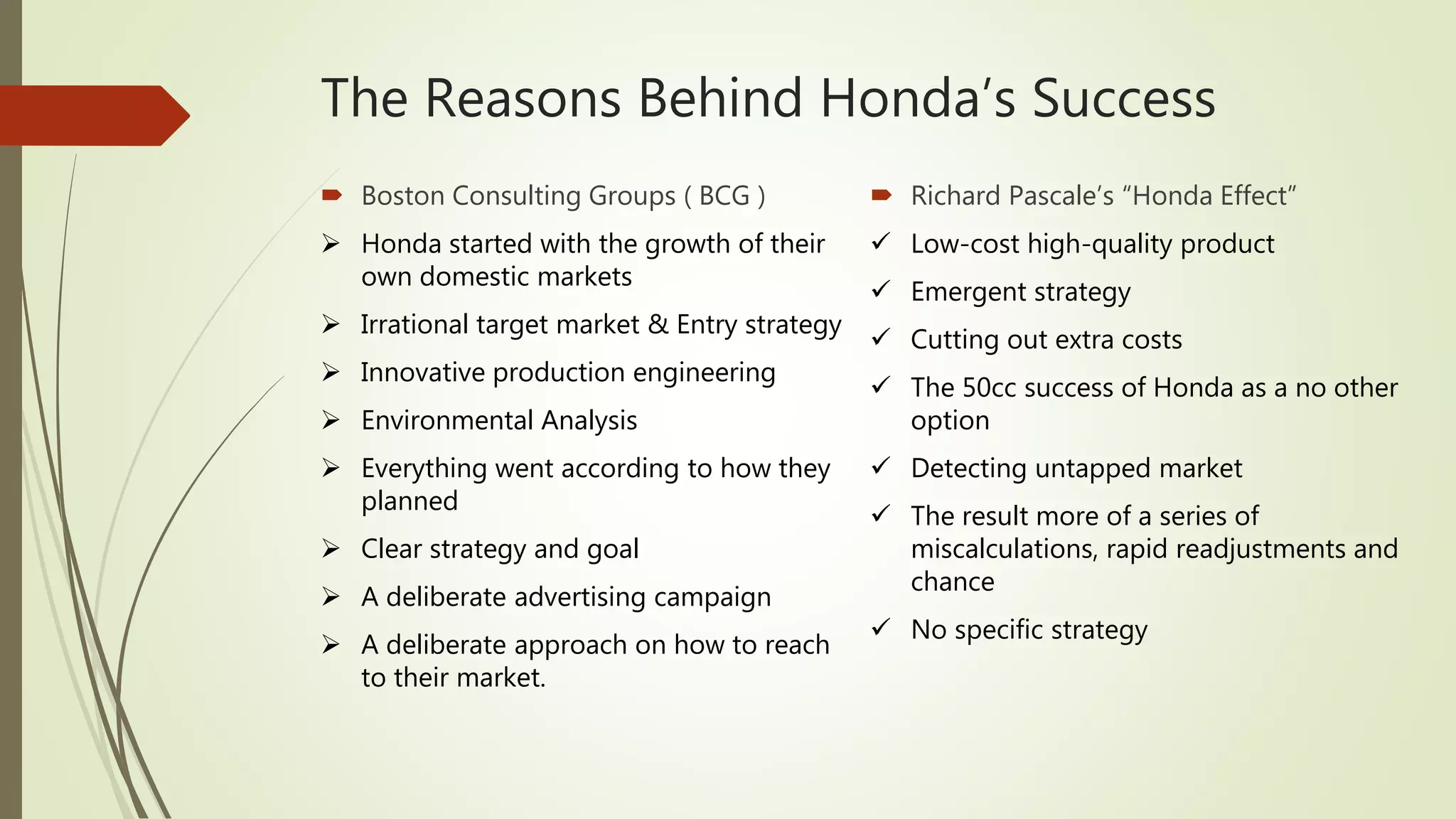 Honda Corp. | PPTX