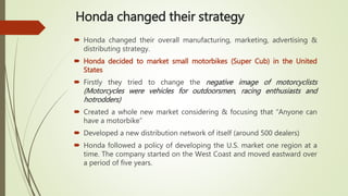 Honda Corp. | PPTX | Motorcycle Sports | Auto Racing