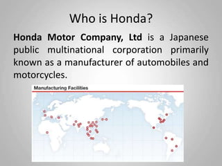 Honda International Case Study | PPTX