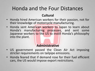 Honda International Case Study | PPTX