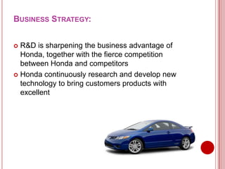 Honda-International business mgt | PPTX