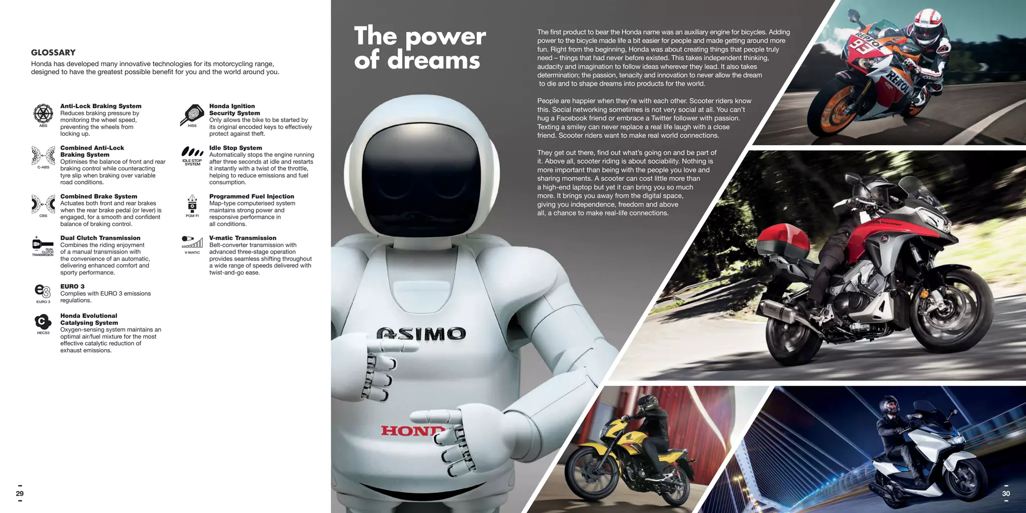 Honda vision-50-scooters-brochure | PDF