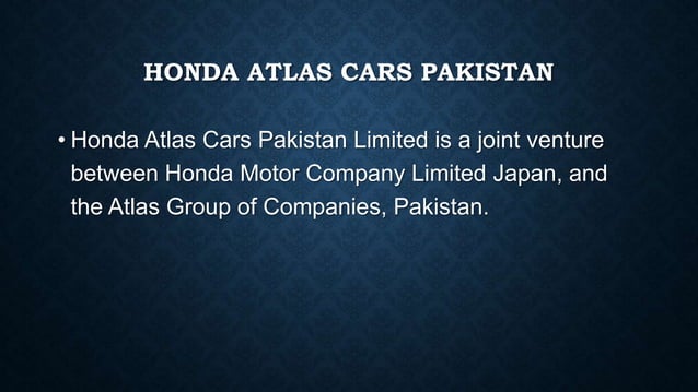 Honda SWOT Analysis | PPTX | Automotive Industry | Industries