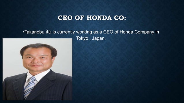 Honda SWOT Analysis | PPTX | Automotive Industry | Industries