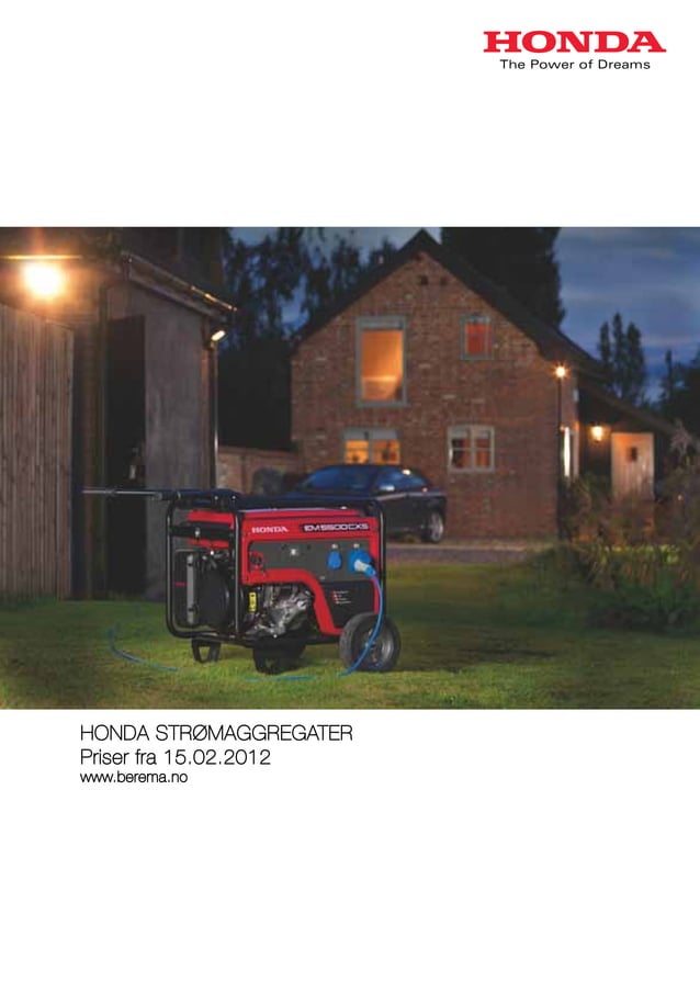 Honda aggregater 2012 | PDF