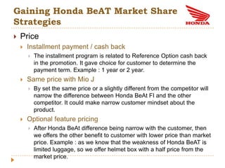 Honda beat brand audit | PPTX